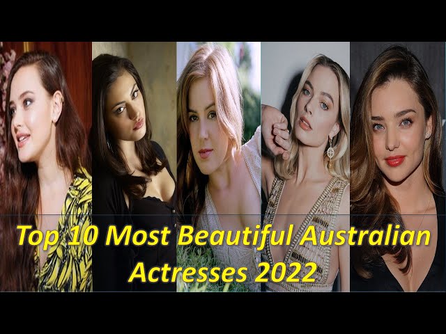 Top 10 Most Beautiful Australian Women