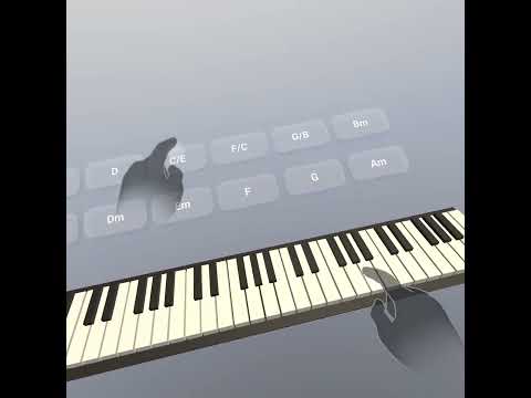 MetaQuestで弾けるピアノアプリ作ってみた - YouTube