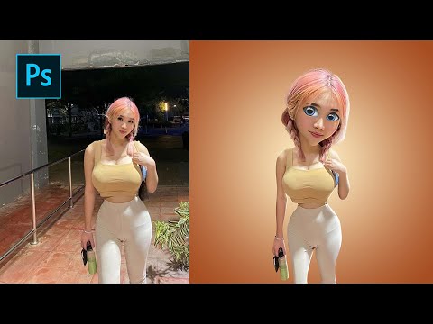 Anastasya Khosasih - karikatur photoshop