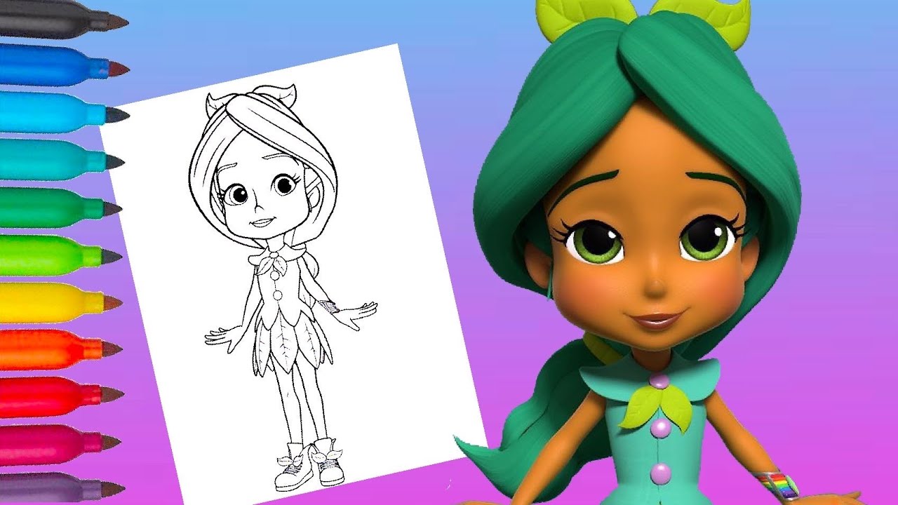 Rainbow Rangers Pepper Mintz Coloring | Kids Coloring and Craft Ideas ...