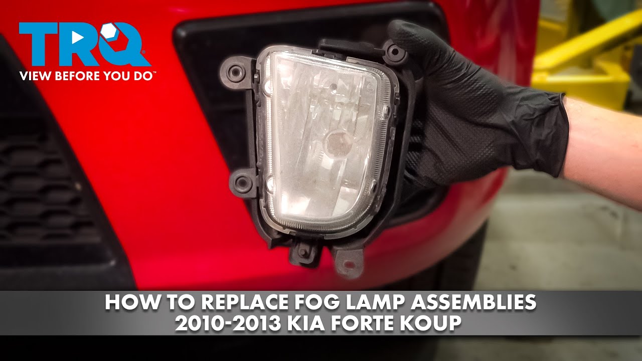 How to Replace Fog Lamp Assemblies 2010-2013 Kia Forte Koup - YouTube