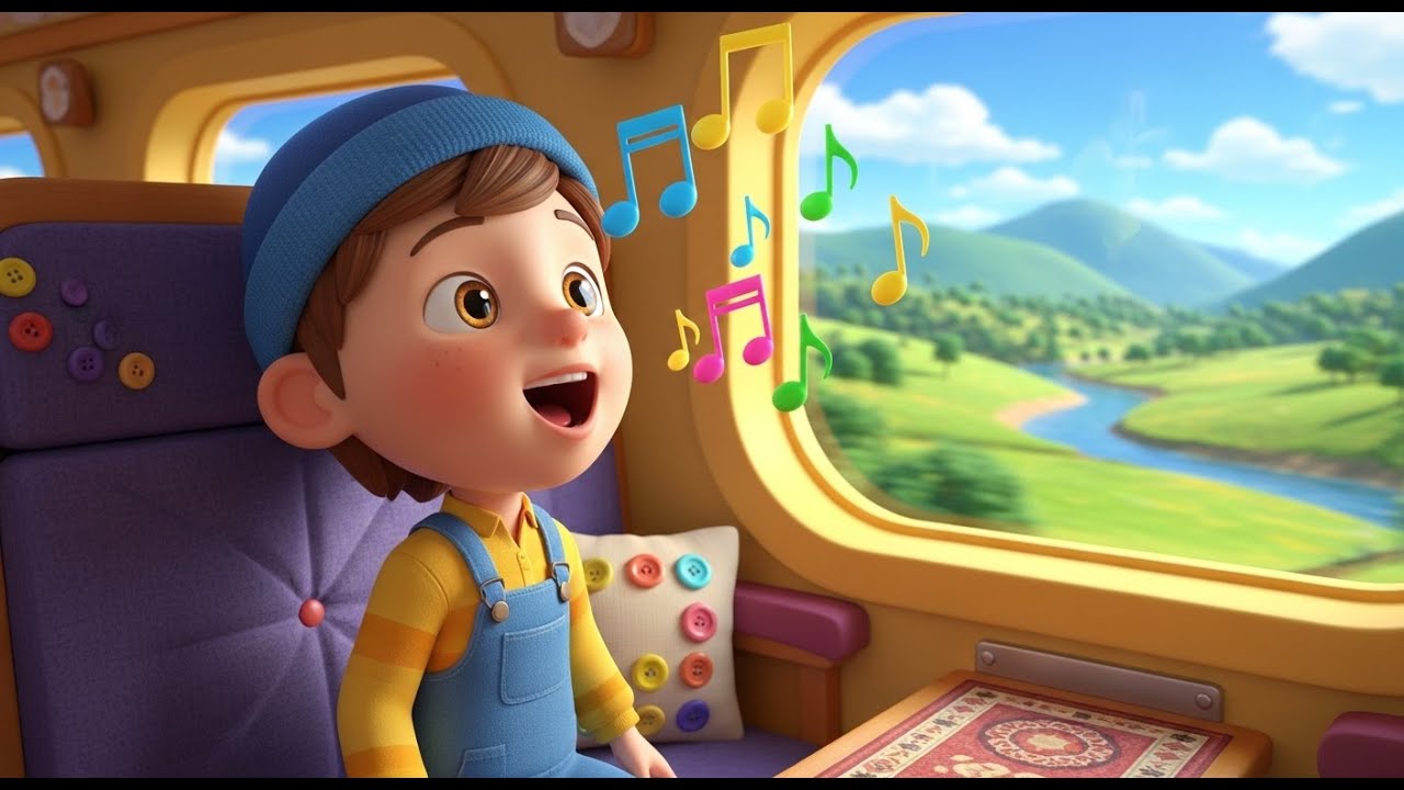 Tuesday Train Ride | Best Nursery Rhymes and Kids Songs Collection ...