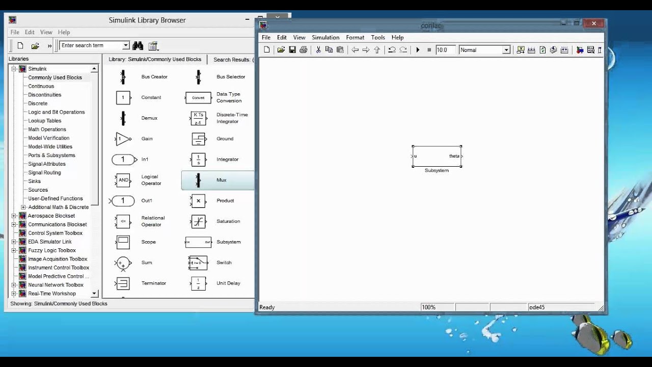[LTDKNC] - Hướng dẫn mô phỏng hệ phi tuyến bằng matlab - YouTube
