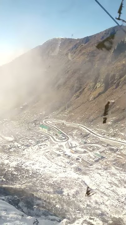 Ropeway View_ Sikkim ( Near Stongmo /Changu Lake) - YouTube