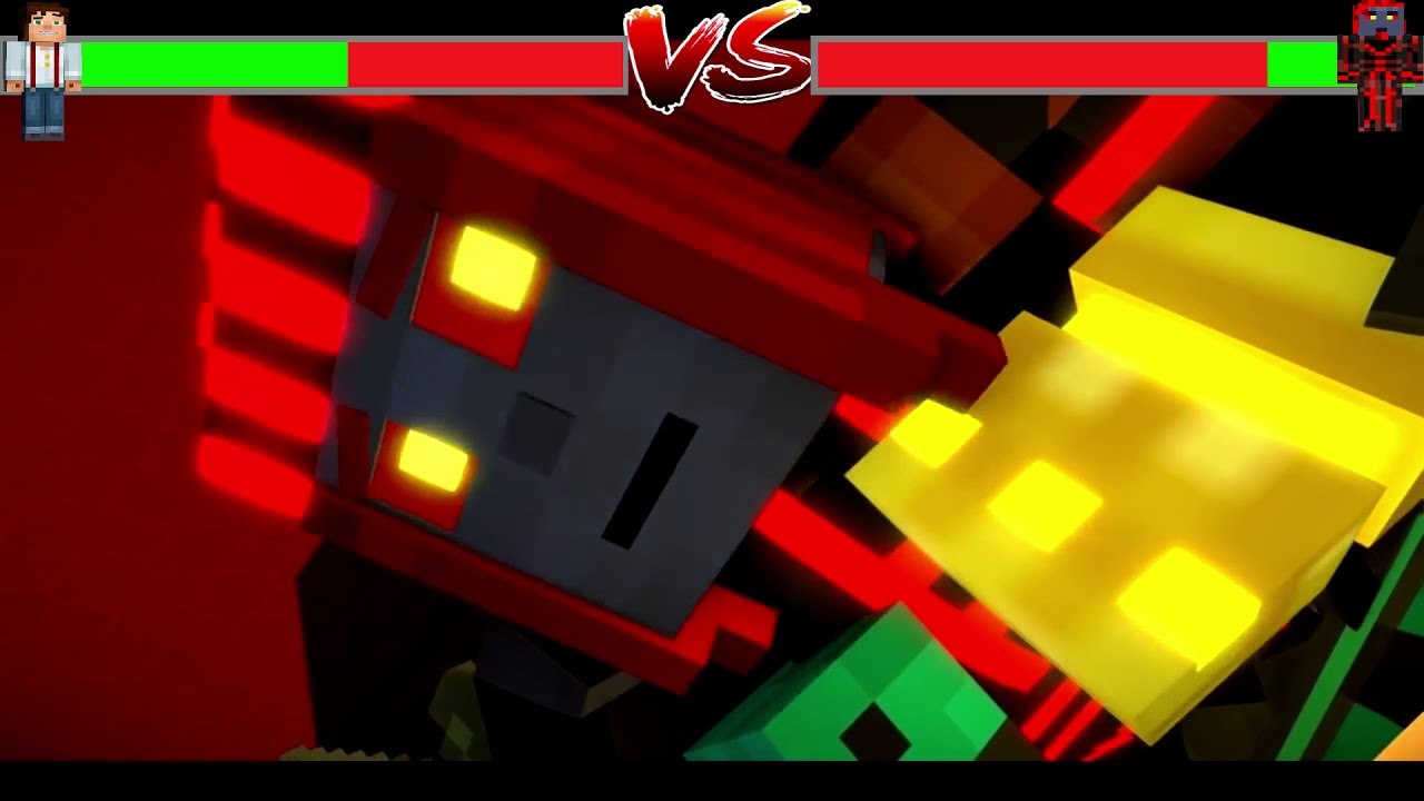 Jesse vs Admin with healthbars - YouTube