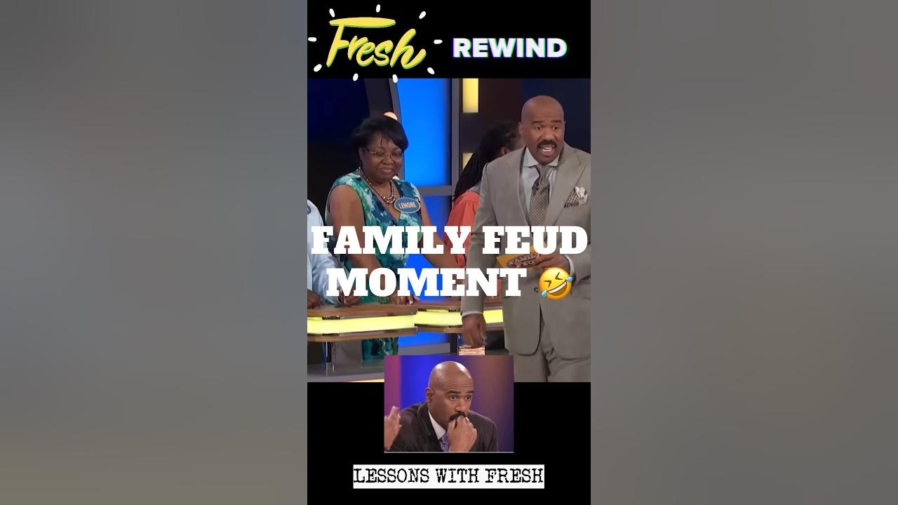 FAMILY FEUD FUN! 🤣(FUN FACT! Edition) FRESH REWIND👊 #comedy #fail # ...