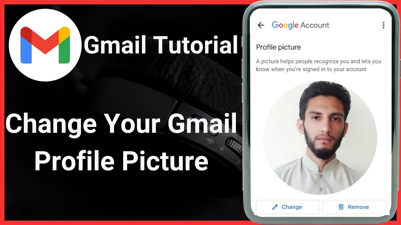How to change gmail account profile picture | How to update gmail ...