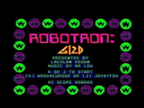 Robotron 6128 - An Amstrad game review - YouTube
