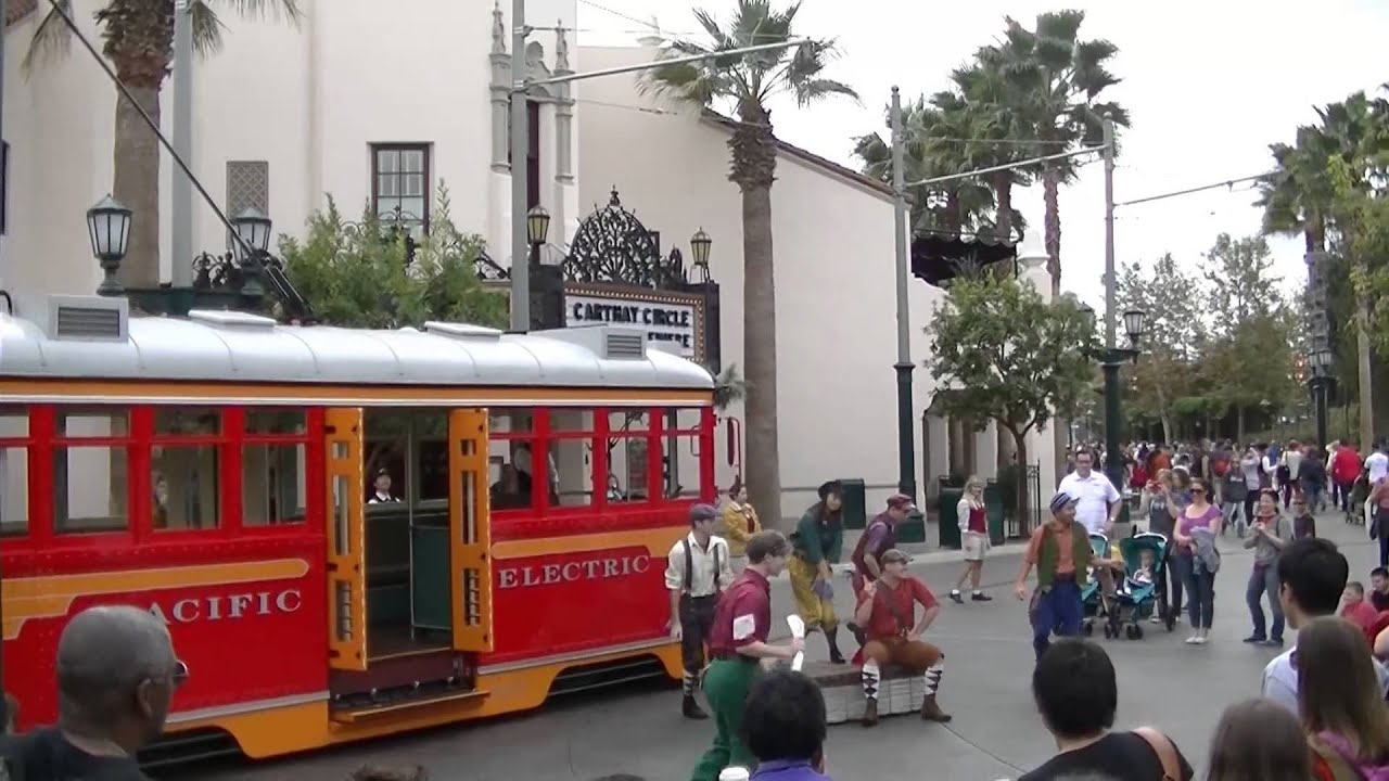 Disney California Adventure - Red Car News Boys - Nov 11, 2014 - YouTube
