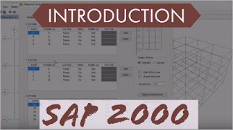 SAP2000 Tutorials For Building Analysis Step By Step. - YouTube