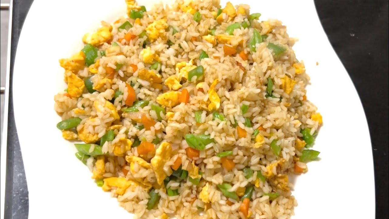 Easy Egg Fried Rice | Easy Lunch Box Recipe | Homemade Egg Fried Rice ...