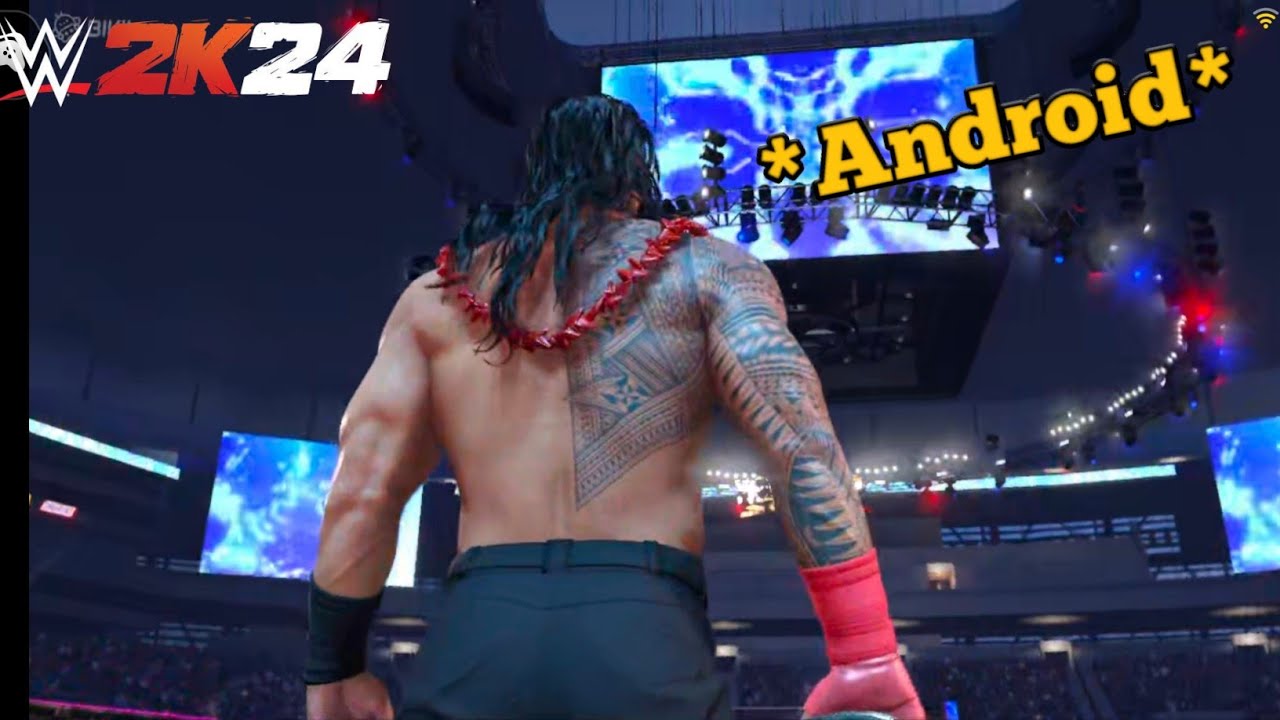 My First Ever WWE 2K24 Android Gameplay | Android - YouTube