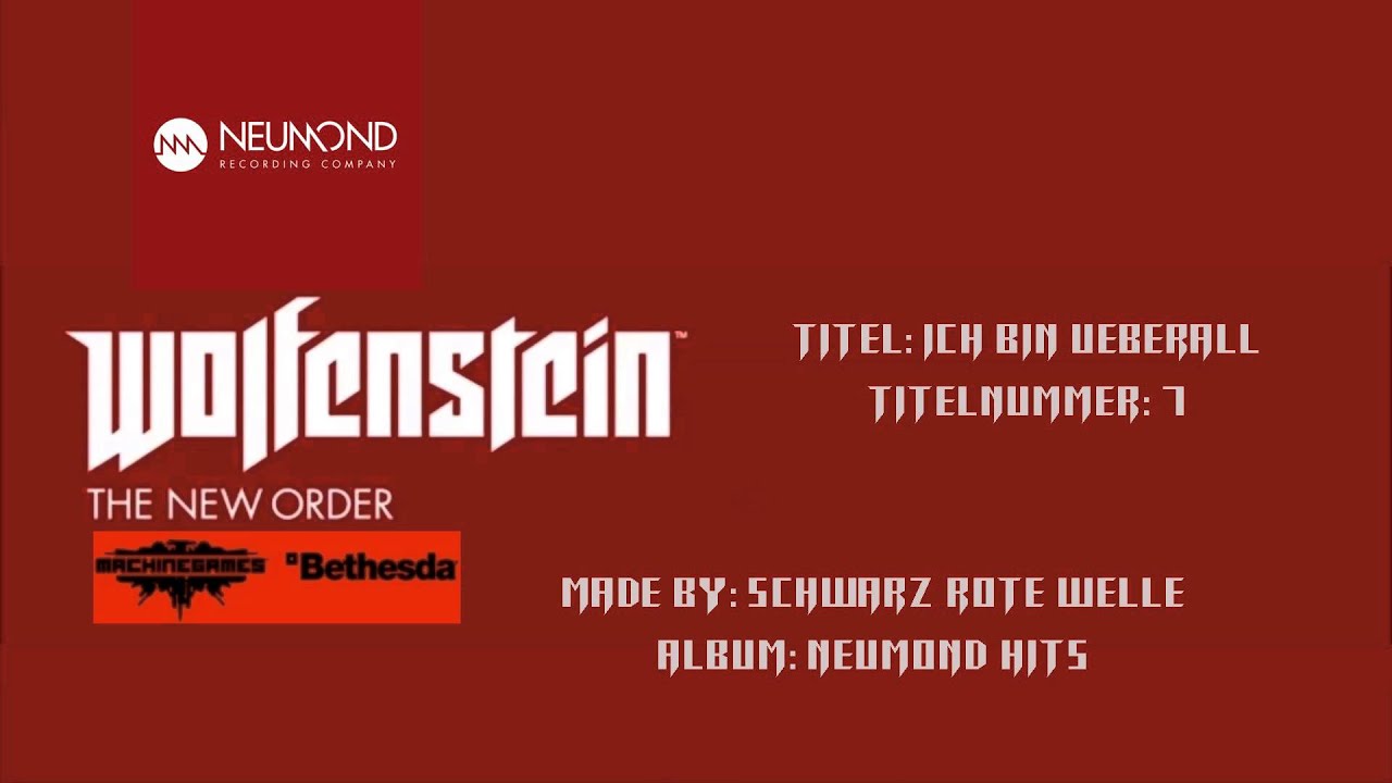 Wolfenstein: The New Order Soundtrack - Neumond Klassiker - YouTube