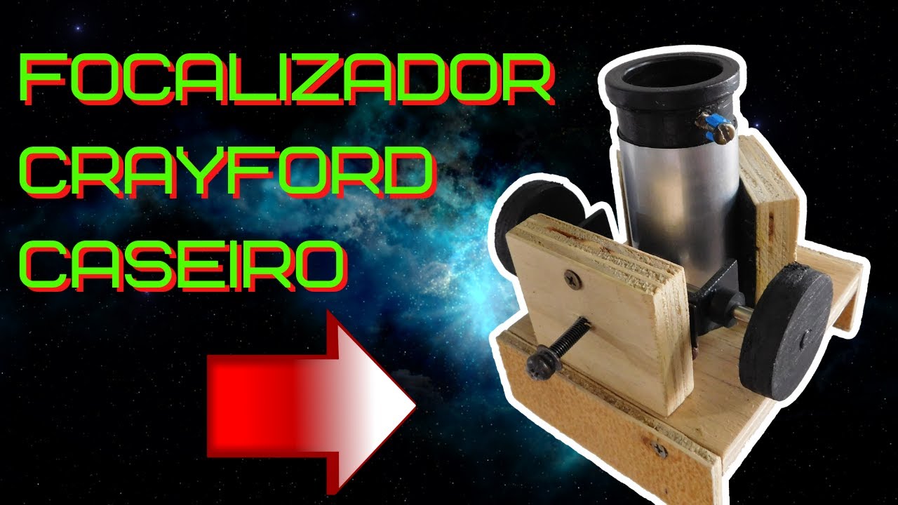Como fazer um focalizador caseiro / focuser DIY - YouTube