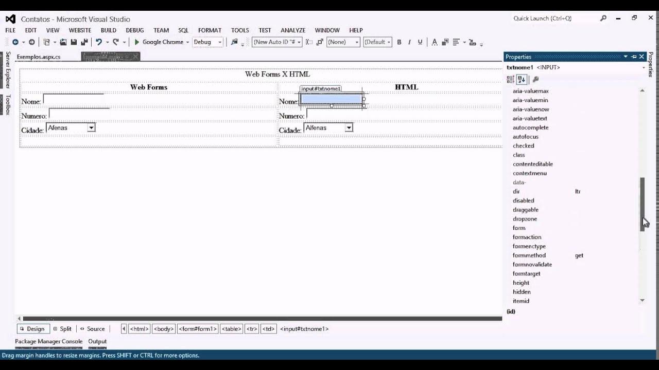 Web Forms vs HTML - YouTube