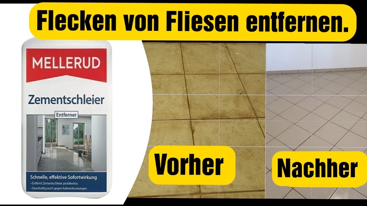 Matte Flecken Auf Fliesen Entfernen