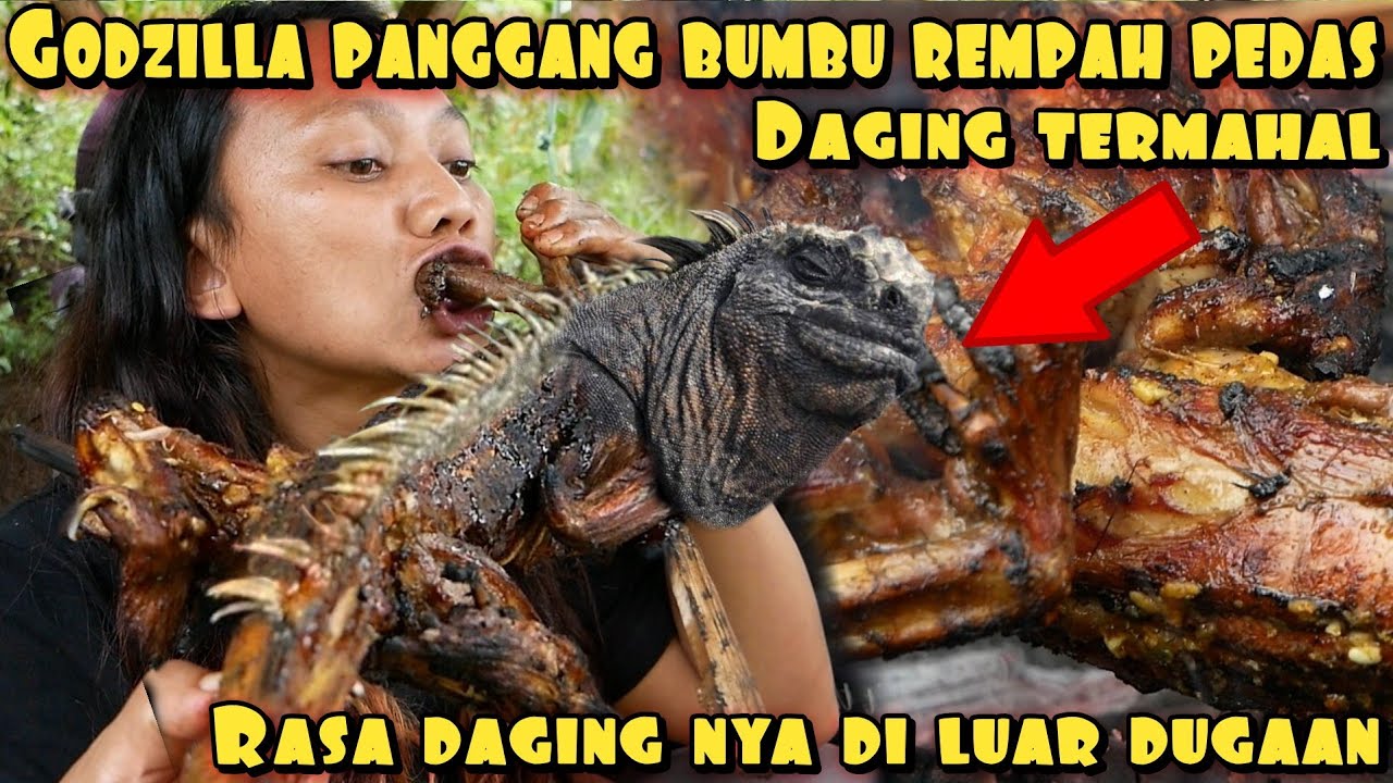 GODZILLA PANGGANG BUMBU REMPAH KULIT CRISPY - YouTube