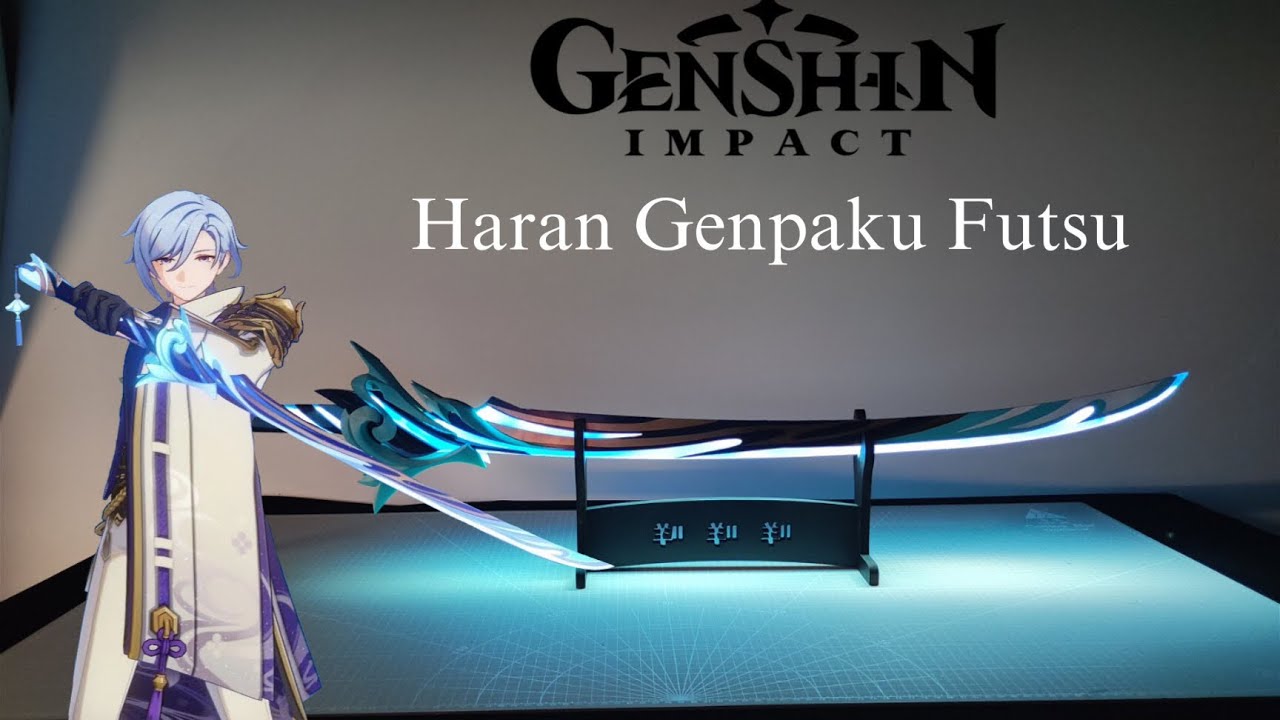 【Genshin Impact】 making sword Haran Geppaku Futsu - Ayato's sectarian ...