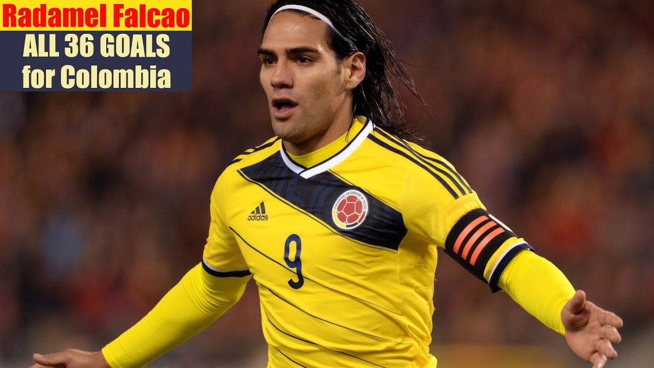 Radamel Falcao All 36 Goals for Colombia 🇨🇴 - YouTube