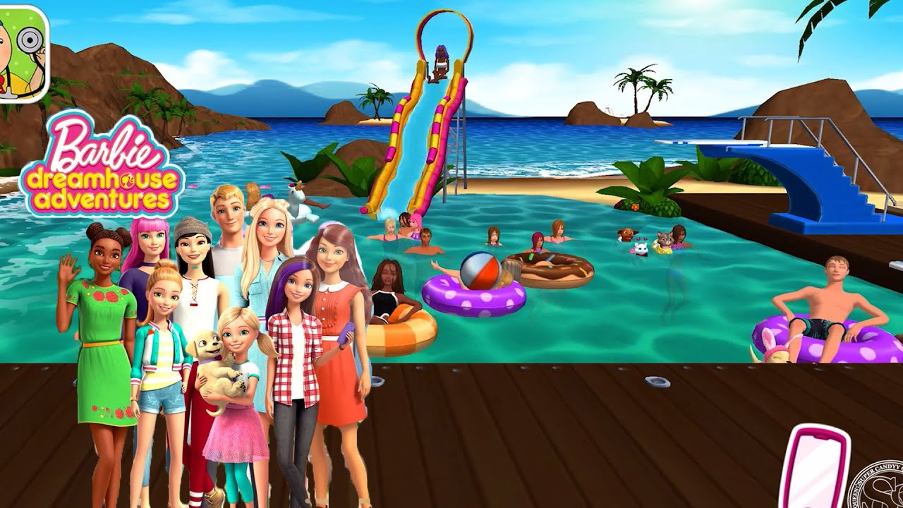 Barbie | Barbie Dreamhouse adventures - Beach - 14 - YouTube