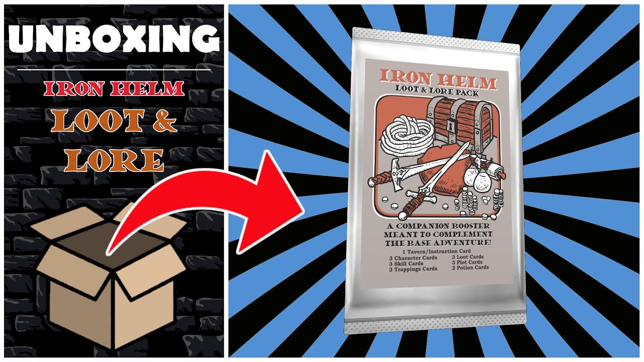Unboxing Iron Helm Loot & Lore Expansion! - YouTube