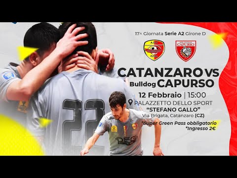 CATANZARO FUTSAL vs Bulldog CAPURSO - CALCIO A 5 - SERIE A2 - YouTube