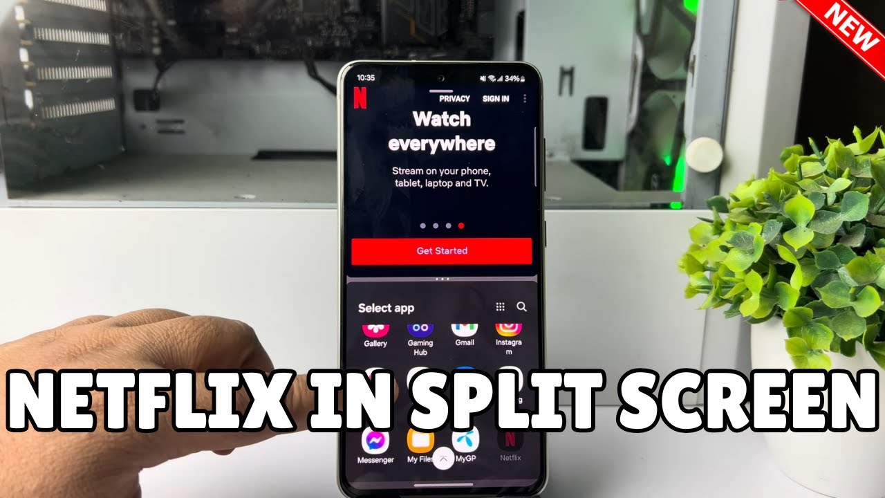 How To Watch Netflix In Split Screen Mode Android - YouTube