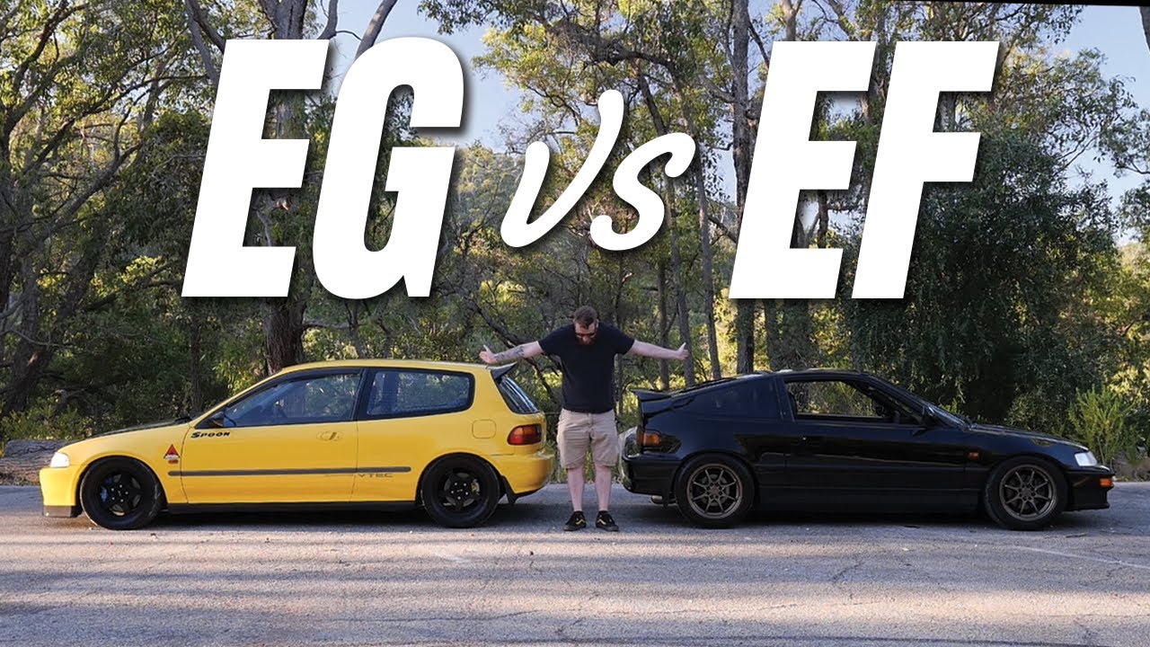 206whp K20 Spoon EG vs JDM Honda CRX EF8 - YouTube