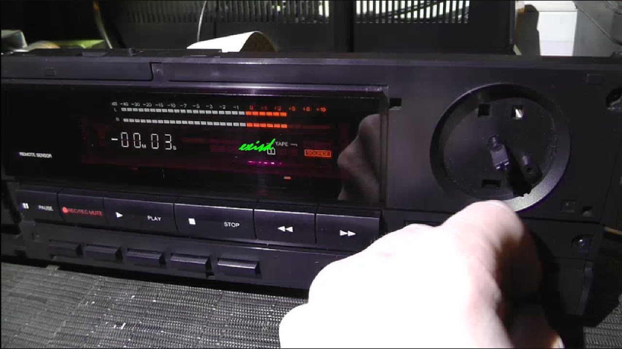 denon drm-710 deck 2/2 - YouTube