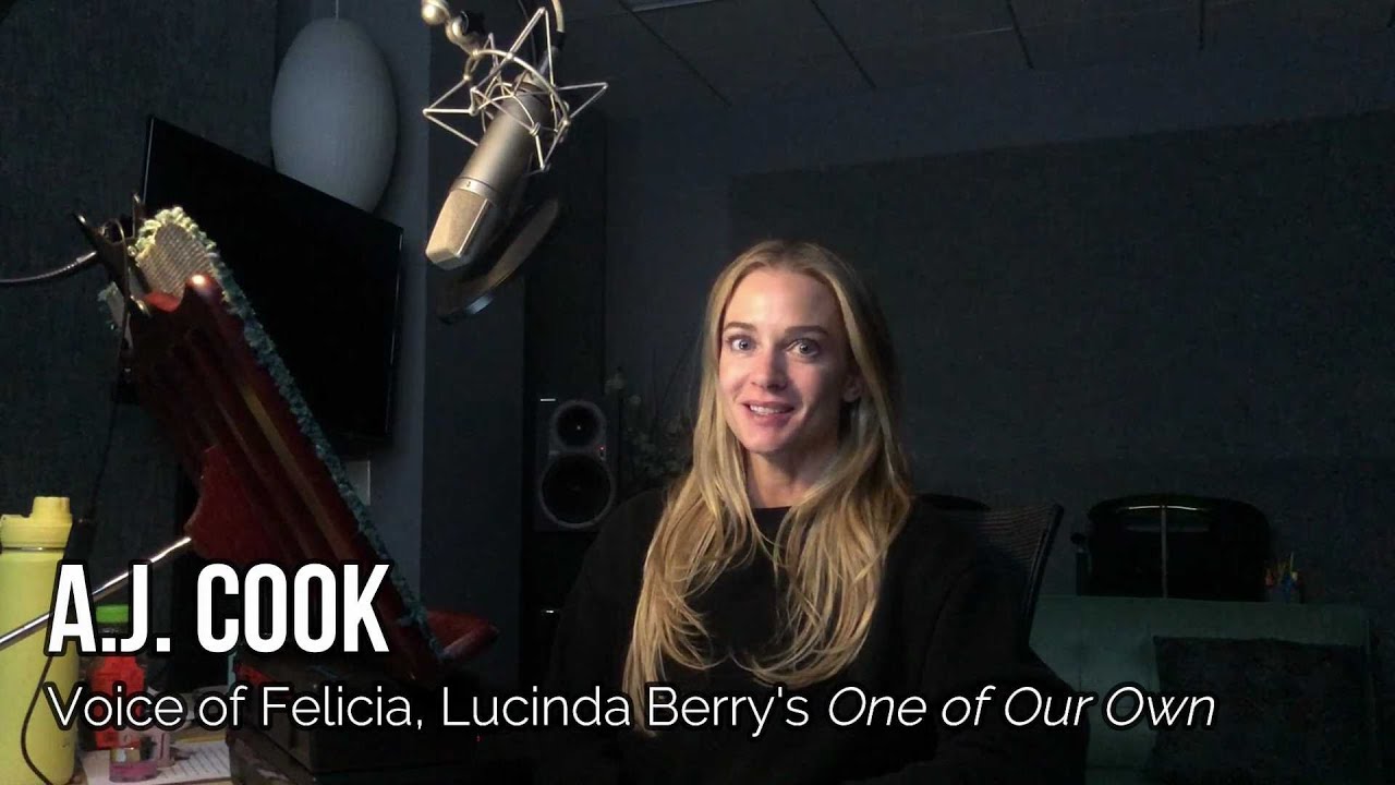 A.J. Cook discusses recording Lucinda Berry's ONE OF OUR OWN - YouTube