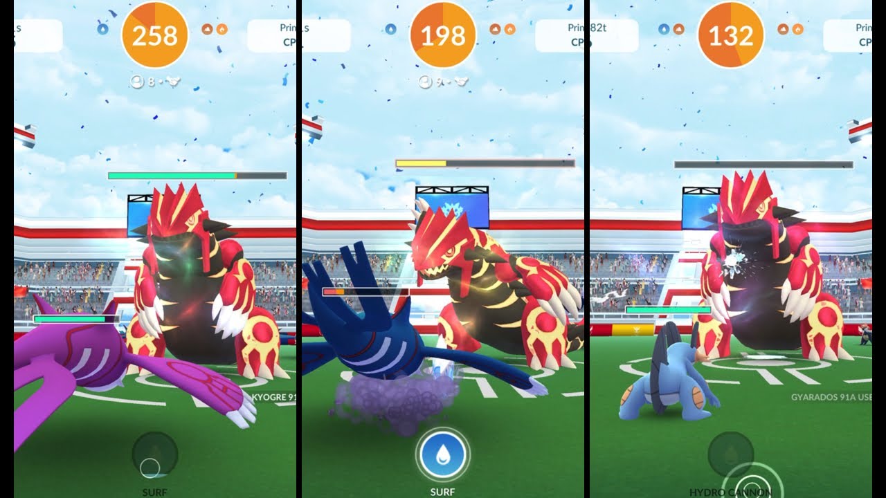 Primal Groudon Raid Day 23 March 2024 in Pokémon GO. CP92860, Rejoined ...