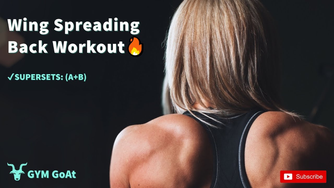 WING SPREADING BACK WORKOUT🔥 | GYM GoAt | #BackWorkout #gym #workout # ...