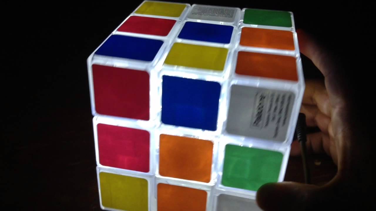 Rubiks cube light - YouTube