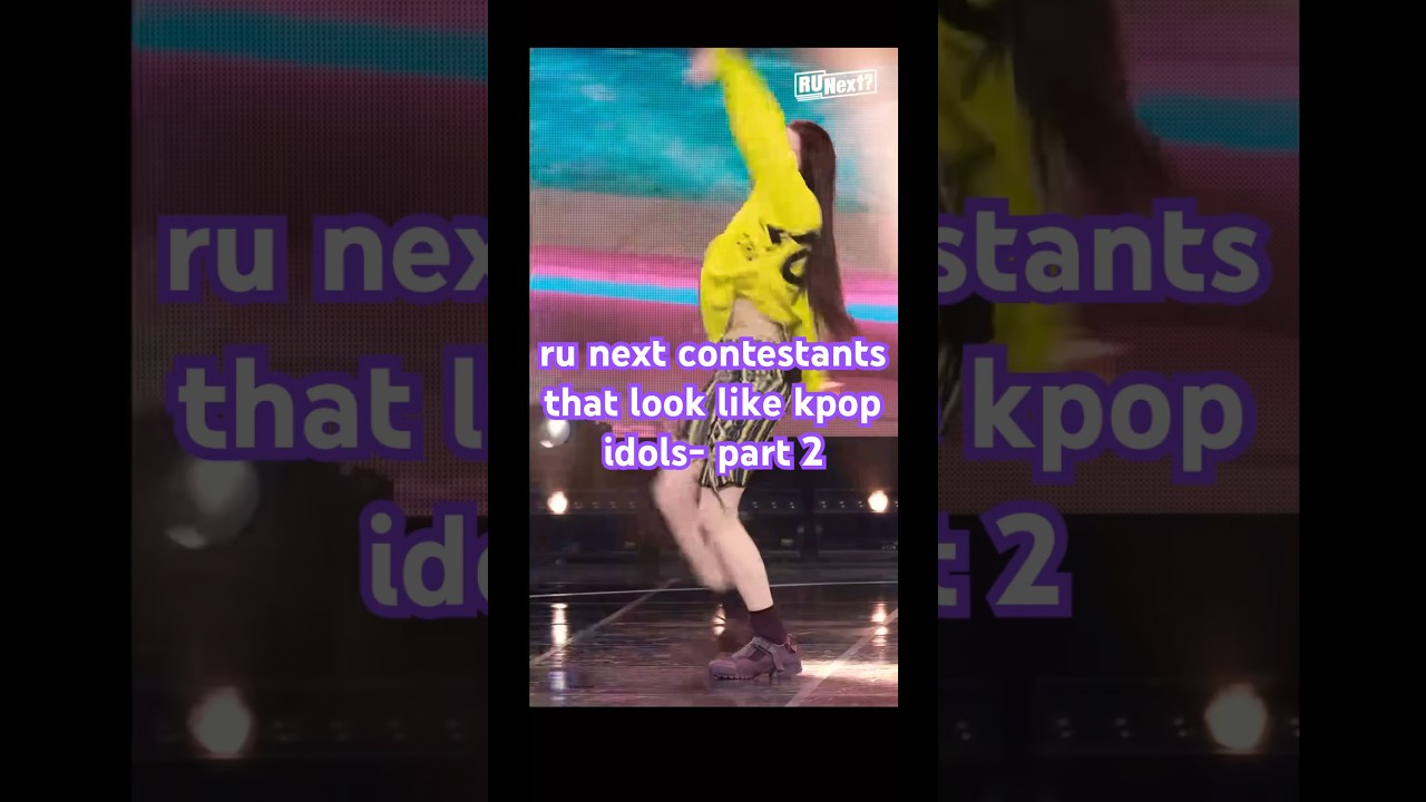 ru next contestants that look like kpop idols- part 2 - YouTube