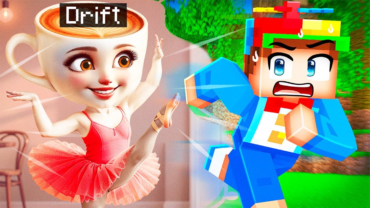 Playing As BALLERINA CAPPUCCINA To Troll My Friends in Minecraft ...