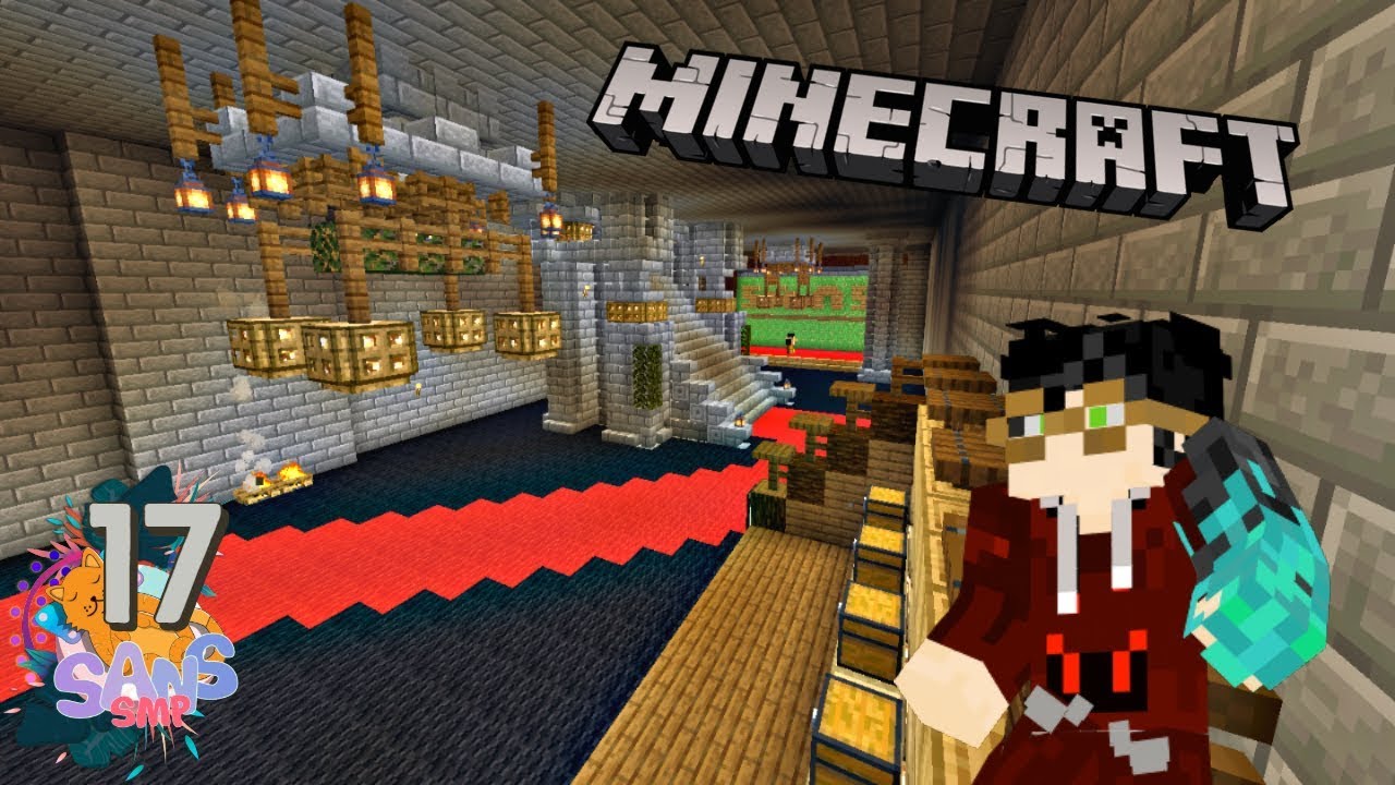 Membuat Lobby di "DUNIA MINIGAMES" Sans SMP!! #17 |SANS SMP| Minecraft ...