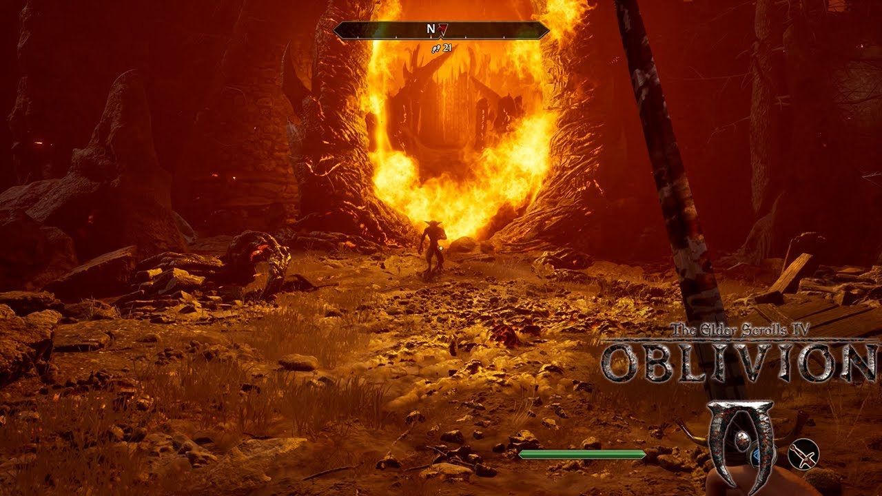 Breaking the Seige of Kvatch - How to Close the Oblivion Gate ...