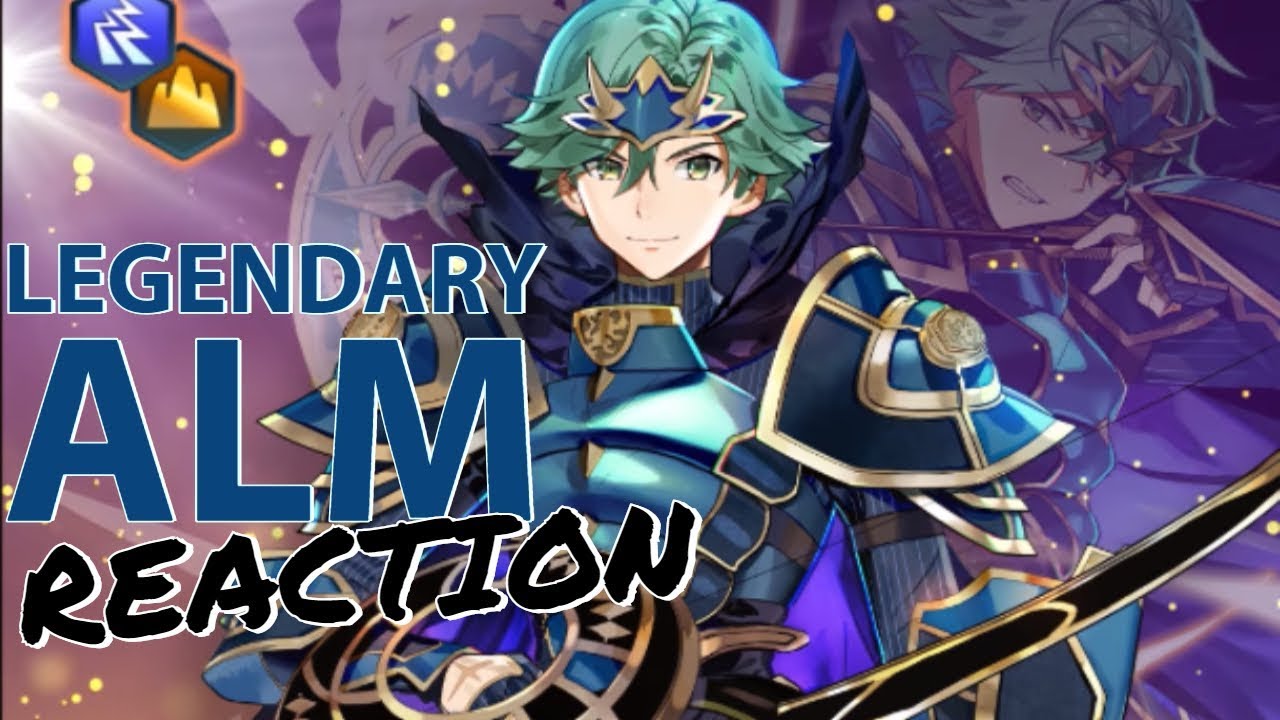 Legendary Alm Is Here! Fire Emblem Heroes Legendary Alm Saint-King ...