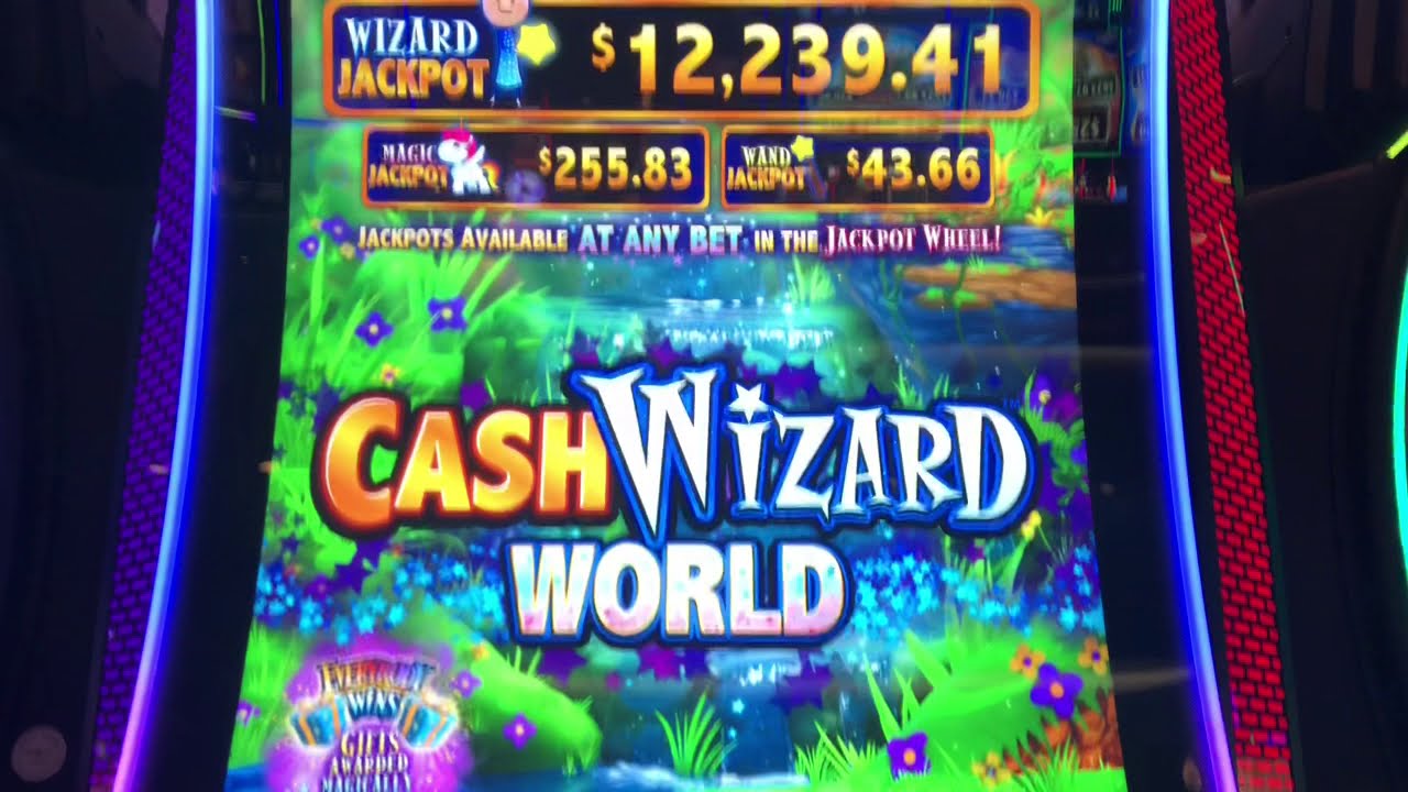 Live play on cash wizard world slot machine - YouTube