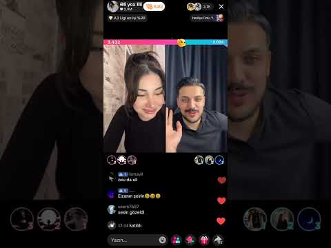 Əli yox eli TikTok canlı yayını 