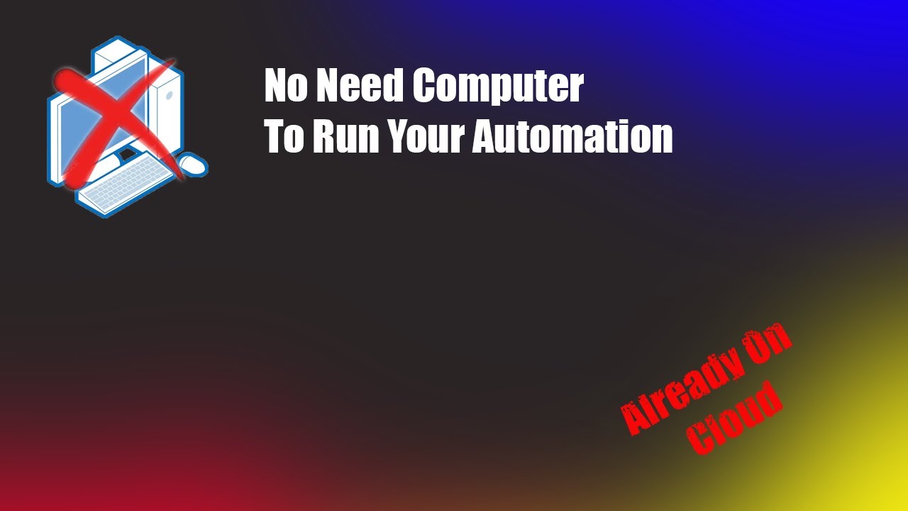 No Need Computer To Run Your Automation - YouTube
