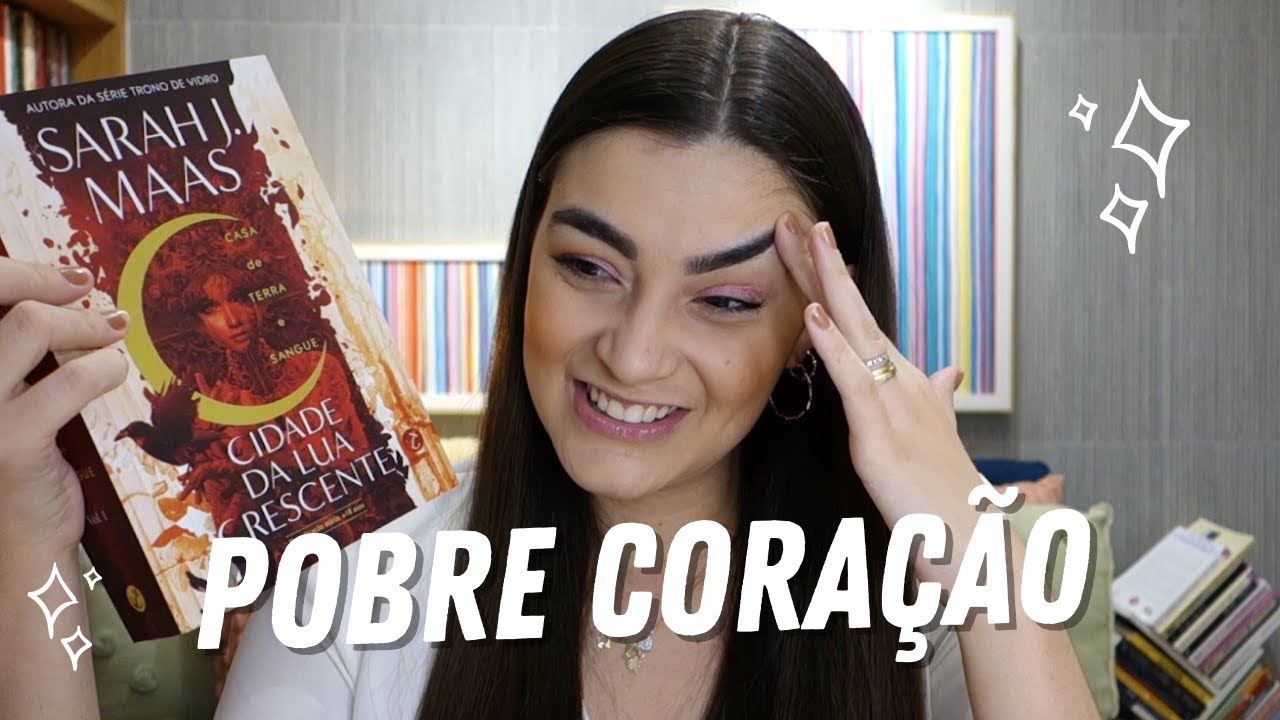 VLOG DE LEITURA: SURTANDO E CHORANDO COM CIDADE DA LUA CRESCENTE, SARAH J. MAAS 🌙 - YouTube