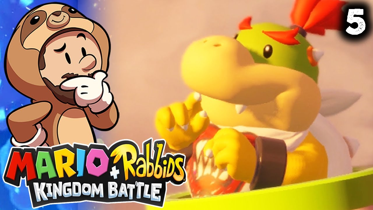 My Gym Partner's A Monkey! | Mario + Rabbids Kingdom Battle - YouTube