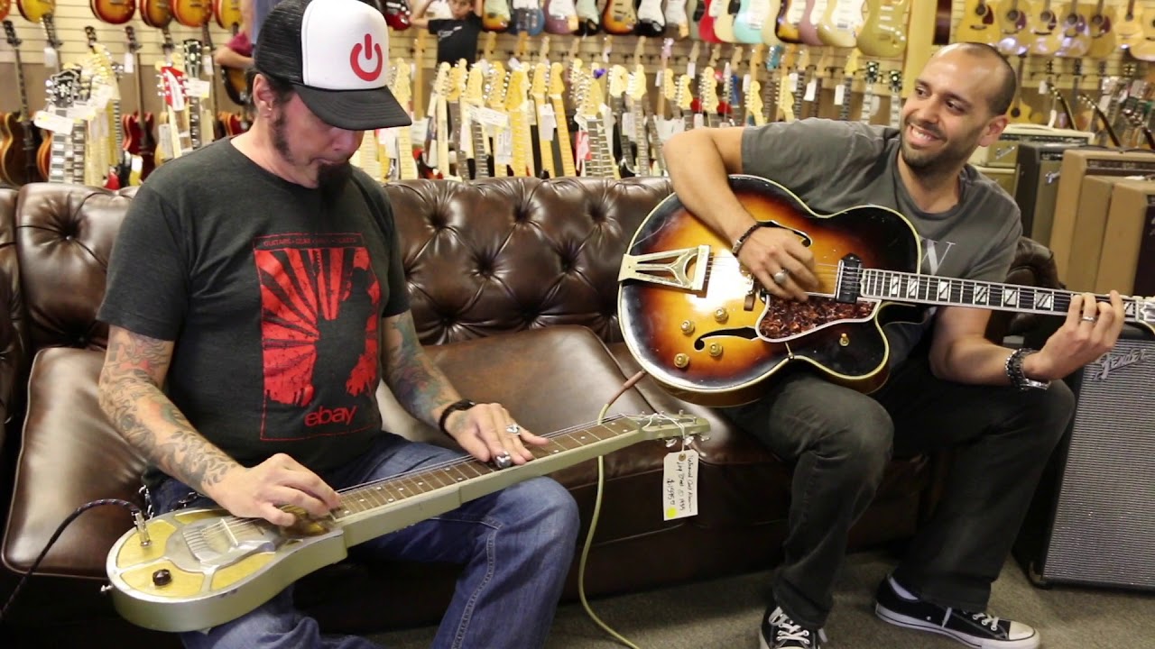 Hexx Henderson - 1935 National Lap Steel & Mark Agnesi - 1955 Gibson ...