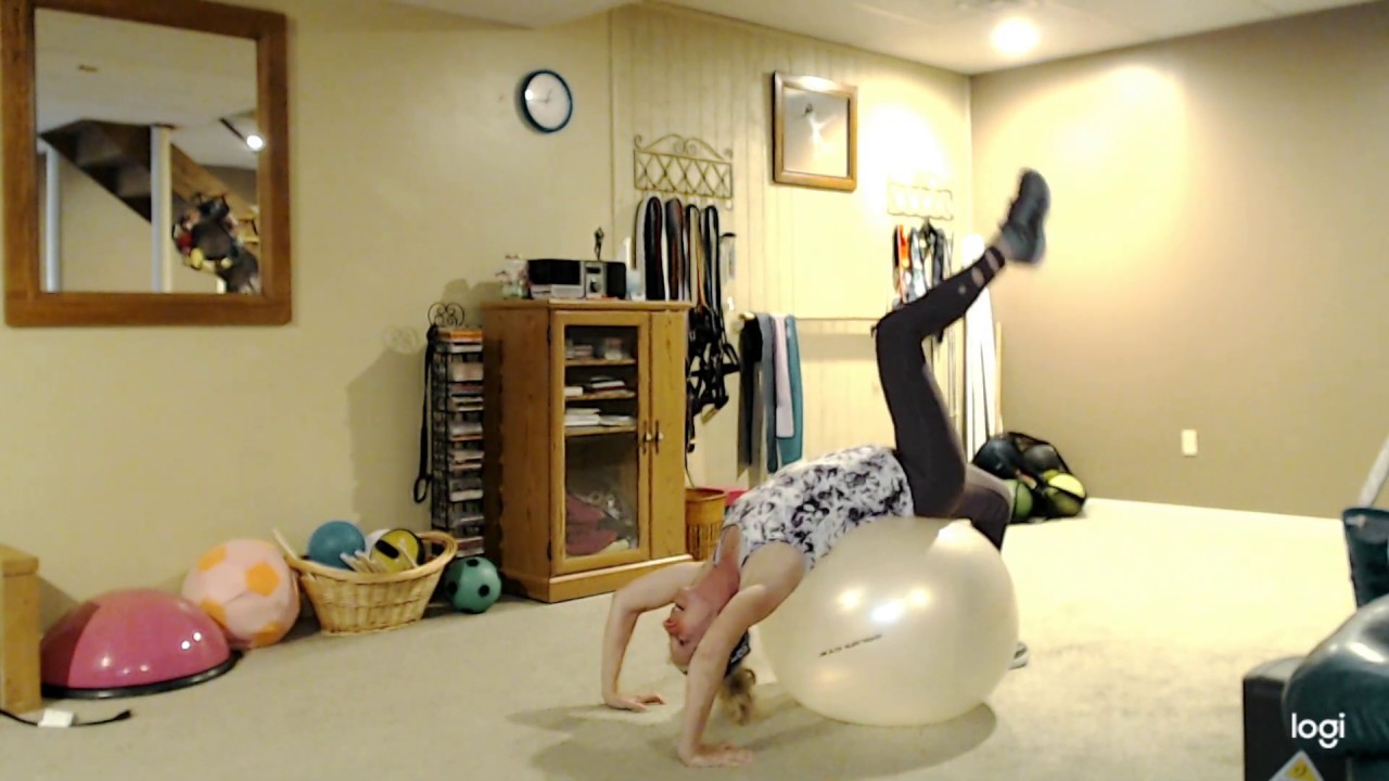 Sharon's 4th Higher Impact Workout Video - YouTube