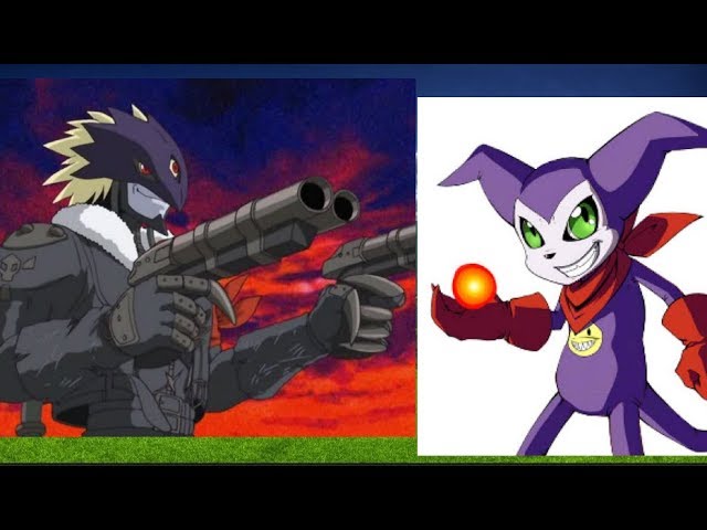 Digimon Tamers Impmon Digivolve