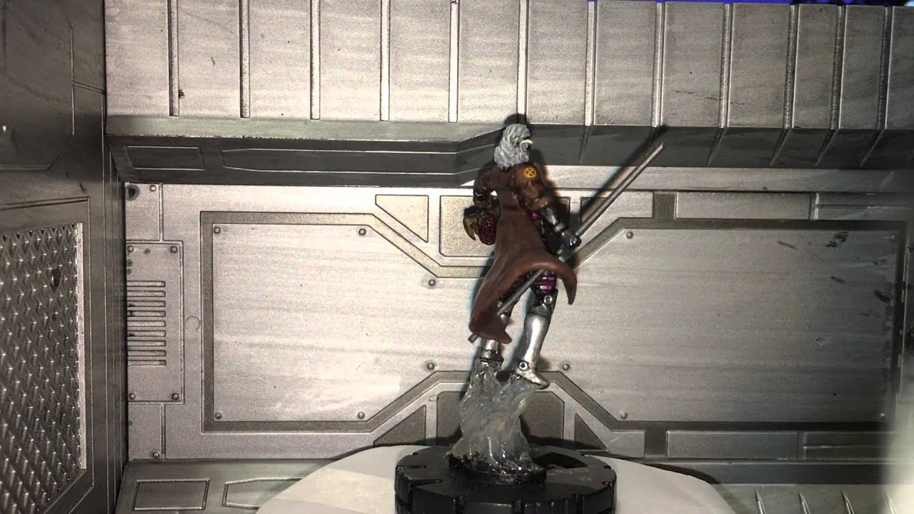 Gambit as Horseman of Apocalypse (Death) Heroclix Custom - YouTube