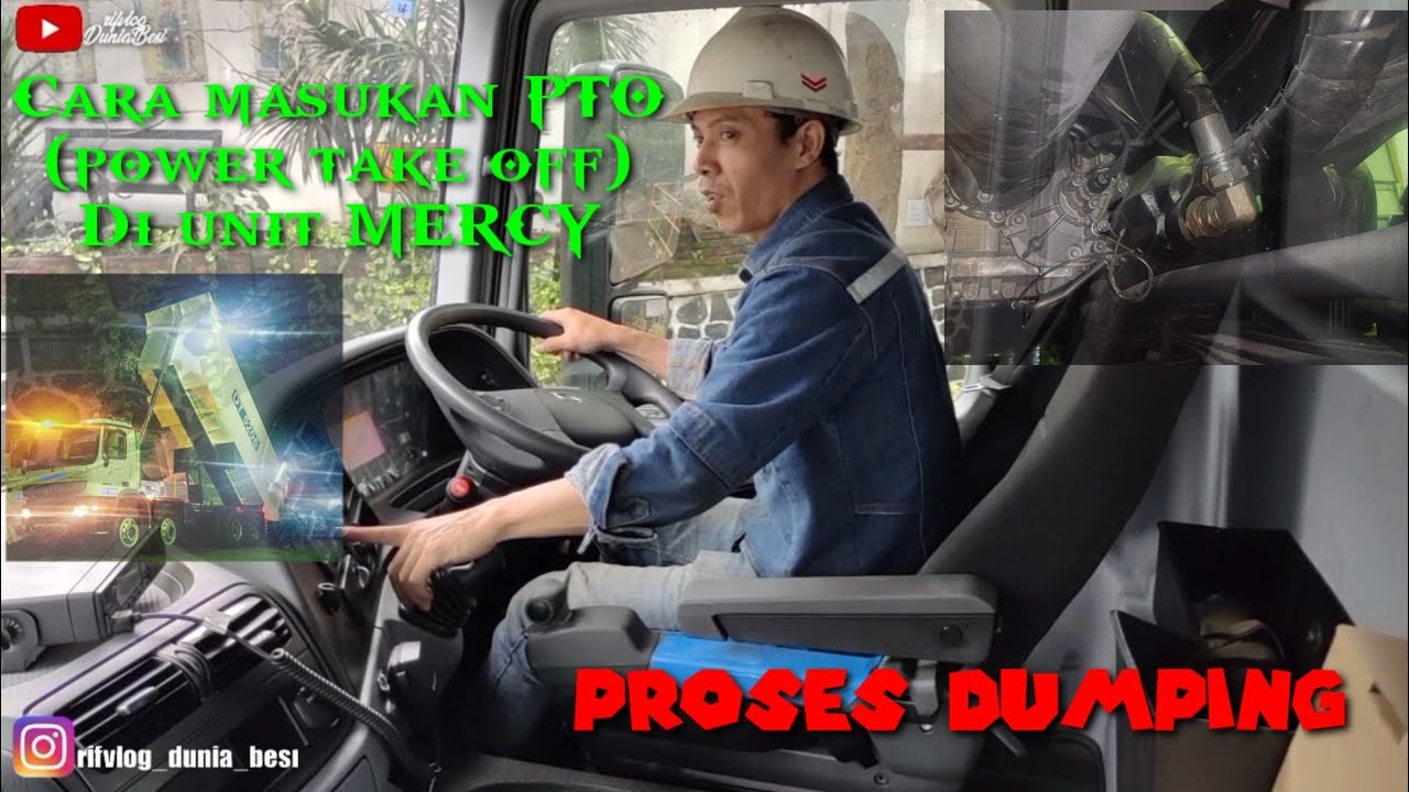 MERCY ACTROS 4843... tahap dan proses dumping vessel... - YouTube