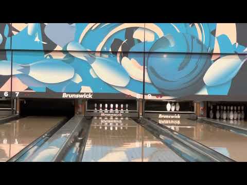 Brunswick GS-92 Pinsetter cycle (Re-rack) - YouTube