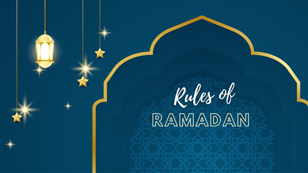 Rules of Ramadan fasting - thereligioncare.com - YouTube